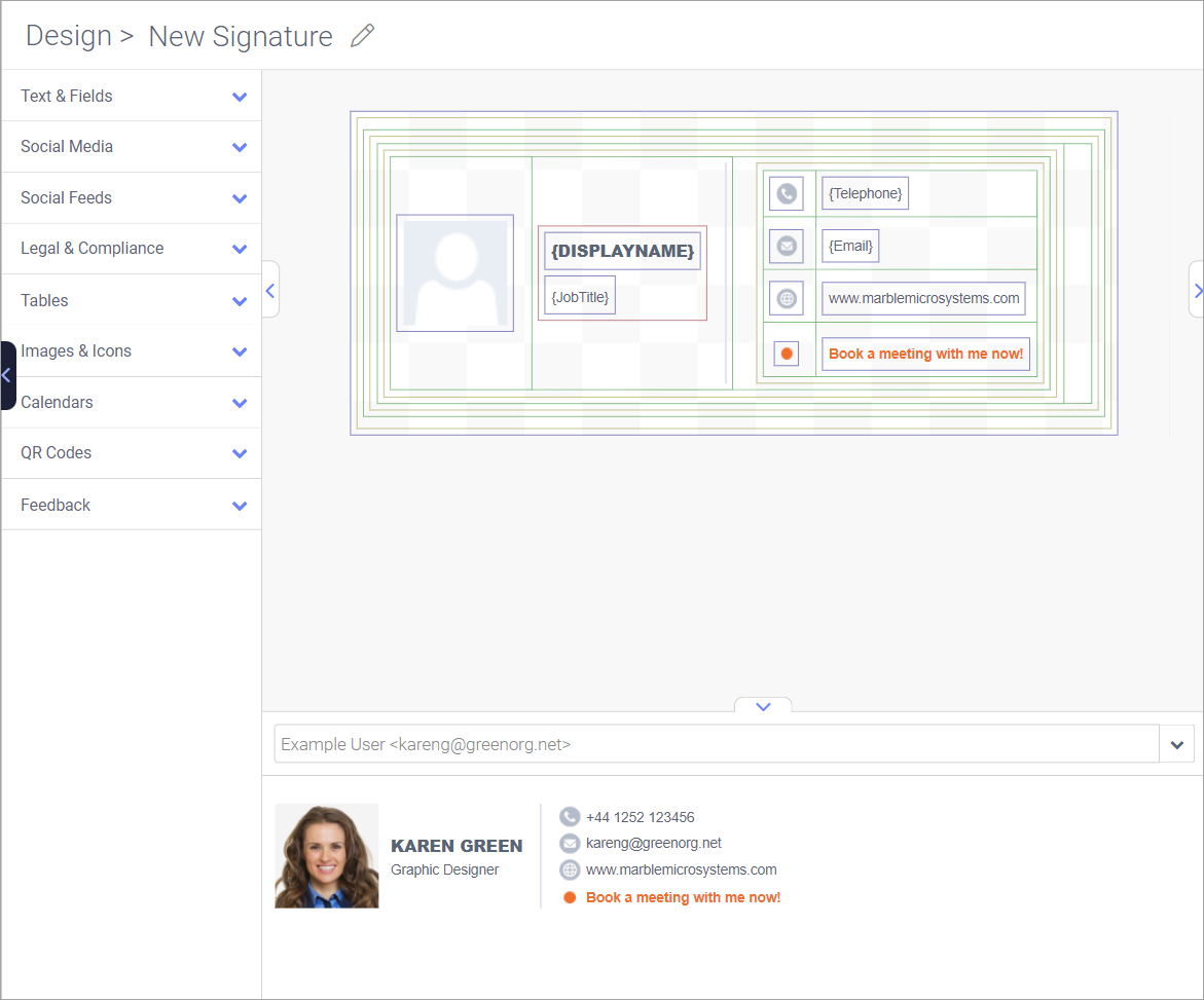 How to add hyperlinks and alternate text to graphics? – Exclaimer Knowledge Base
